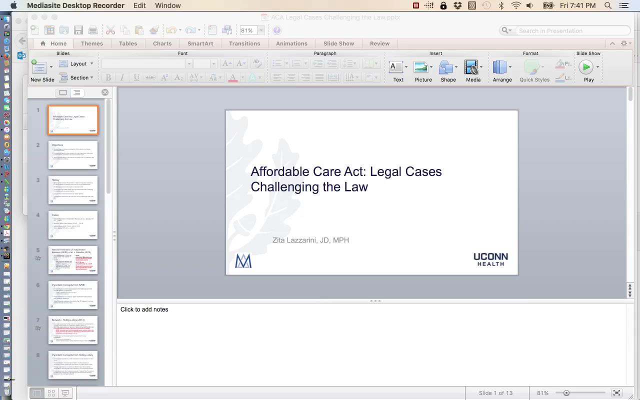 Lazzarini-ACA-Legal Cases Challenging the Law