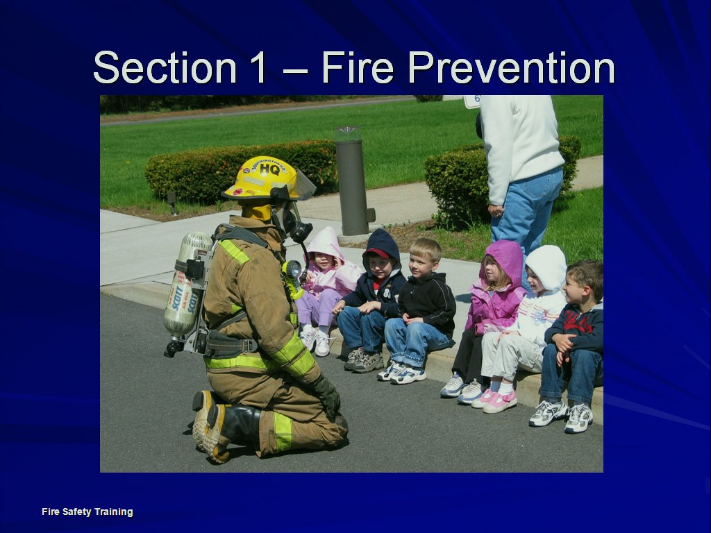 Section 1 - Fire Prevention